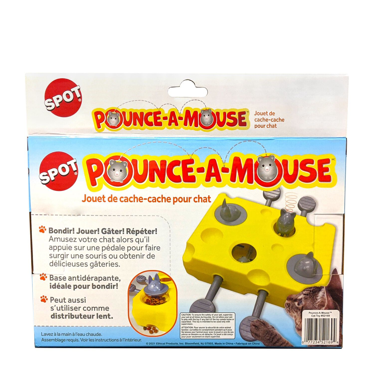 Pounce a Mouse Cat Toy 13'' Spot | Mondou