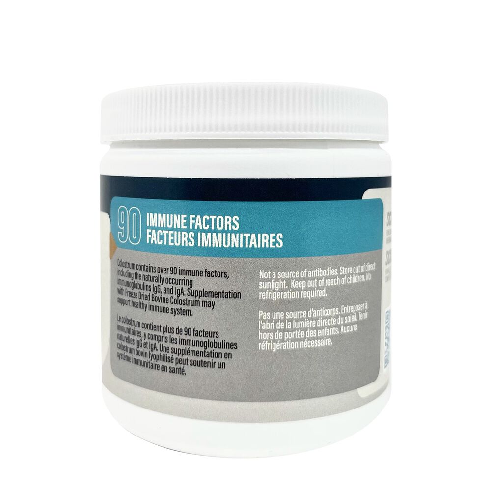 Supplément Colostrum Bovin pour santé immunitaire