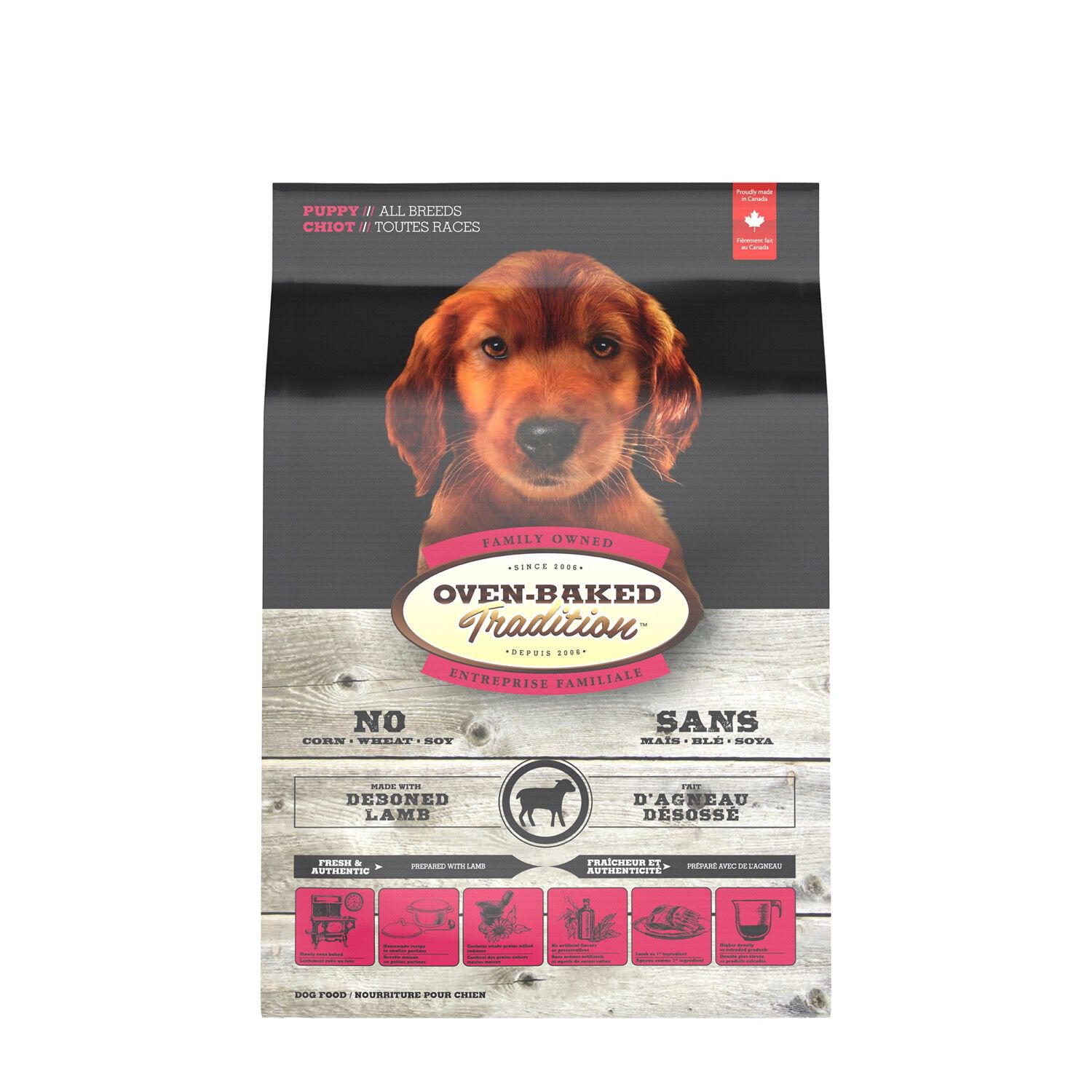 Nourriture pour chiot à l'agneau, 10,43 kg