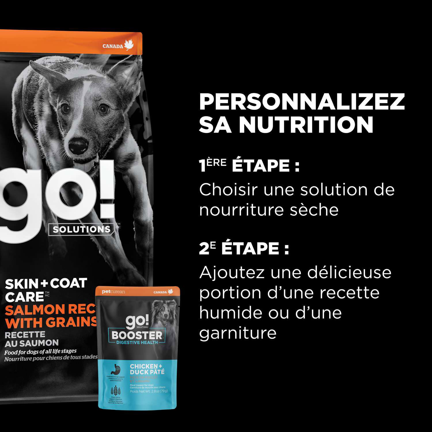 Booster Digestive Health Chicken and Duck Pâté Meal Topper for Dogs, 79 ...