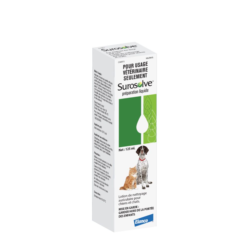 Ear Cleaner for Dogs & Cats, 125 mL Surosolve | Mondou