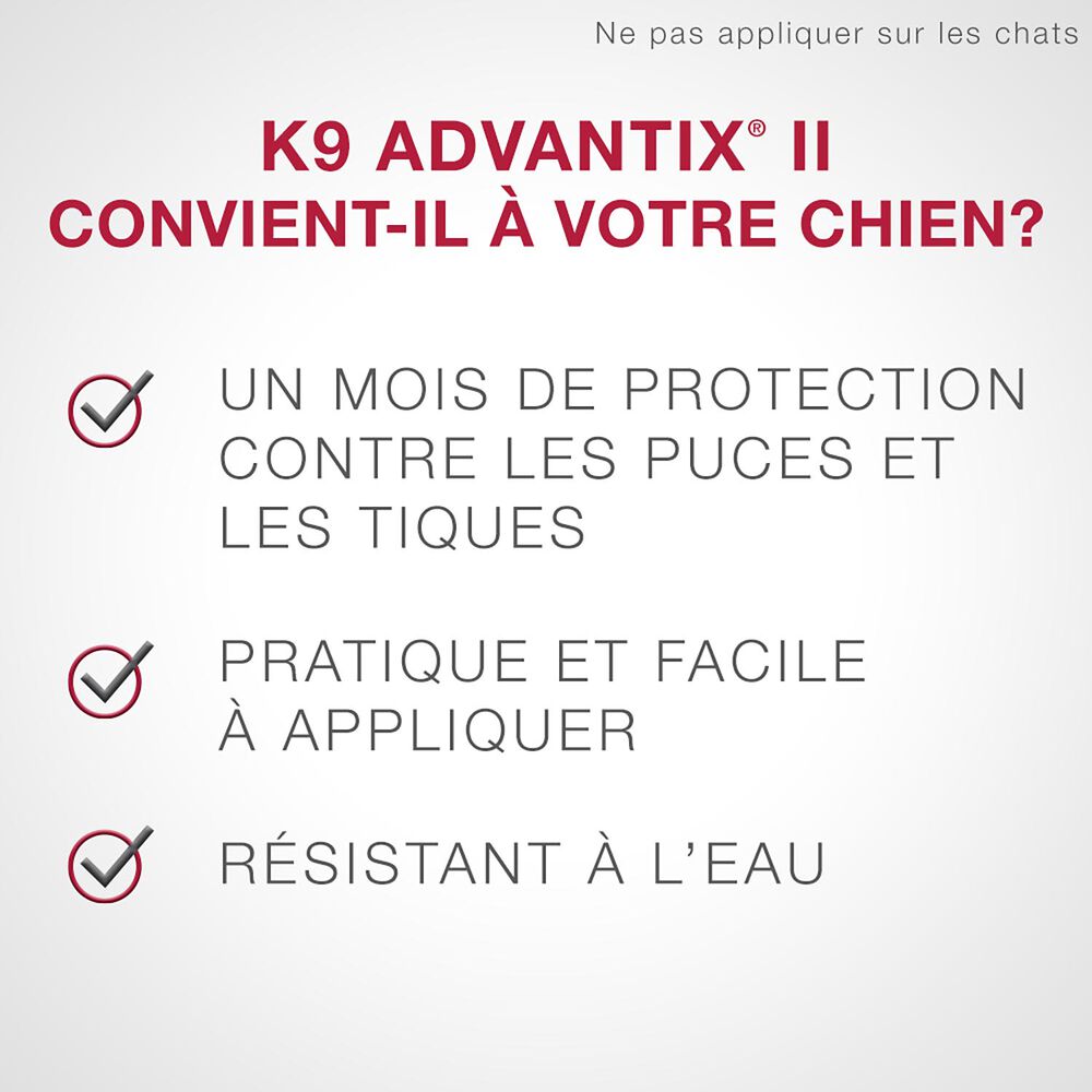 Topical Flea Tick and Mosquito Protection for Dogs 11 to 25 kg, 4 pack ...