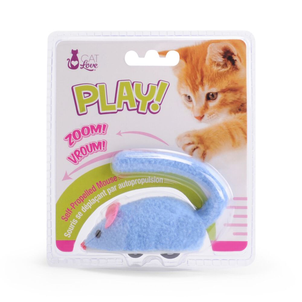 Blue electronic mouse Cat love BLU | Mondou