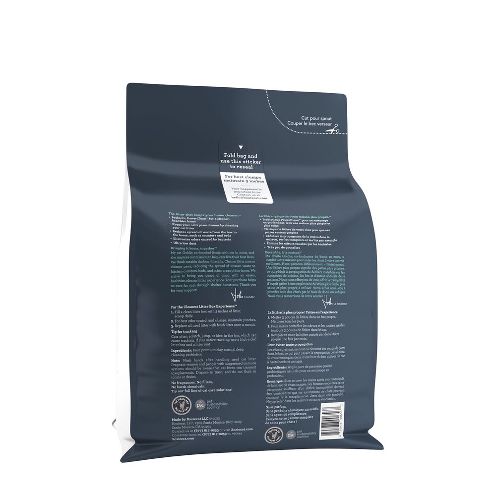 Boxie Pro Flat Top Cat Litter, 28 lbs Boxie | Mondou