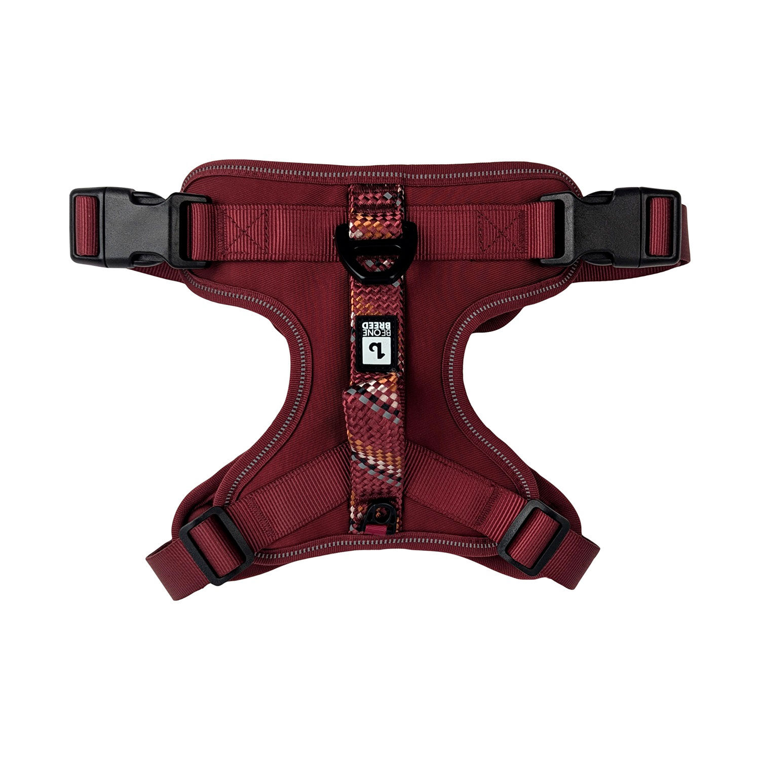 Paracord Harness for Dogs, Burgundy BeOneBreed | Mondou