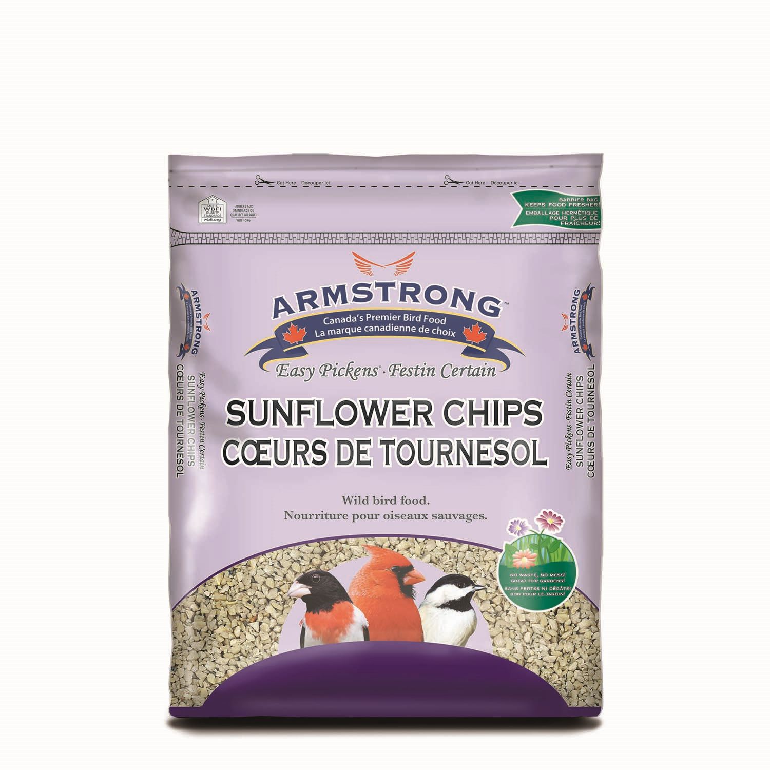 Easy Pickens bird food, sunflower chips Armstrong | Mondou