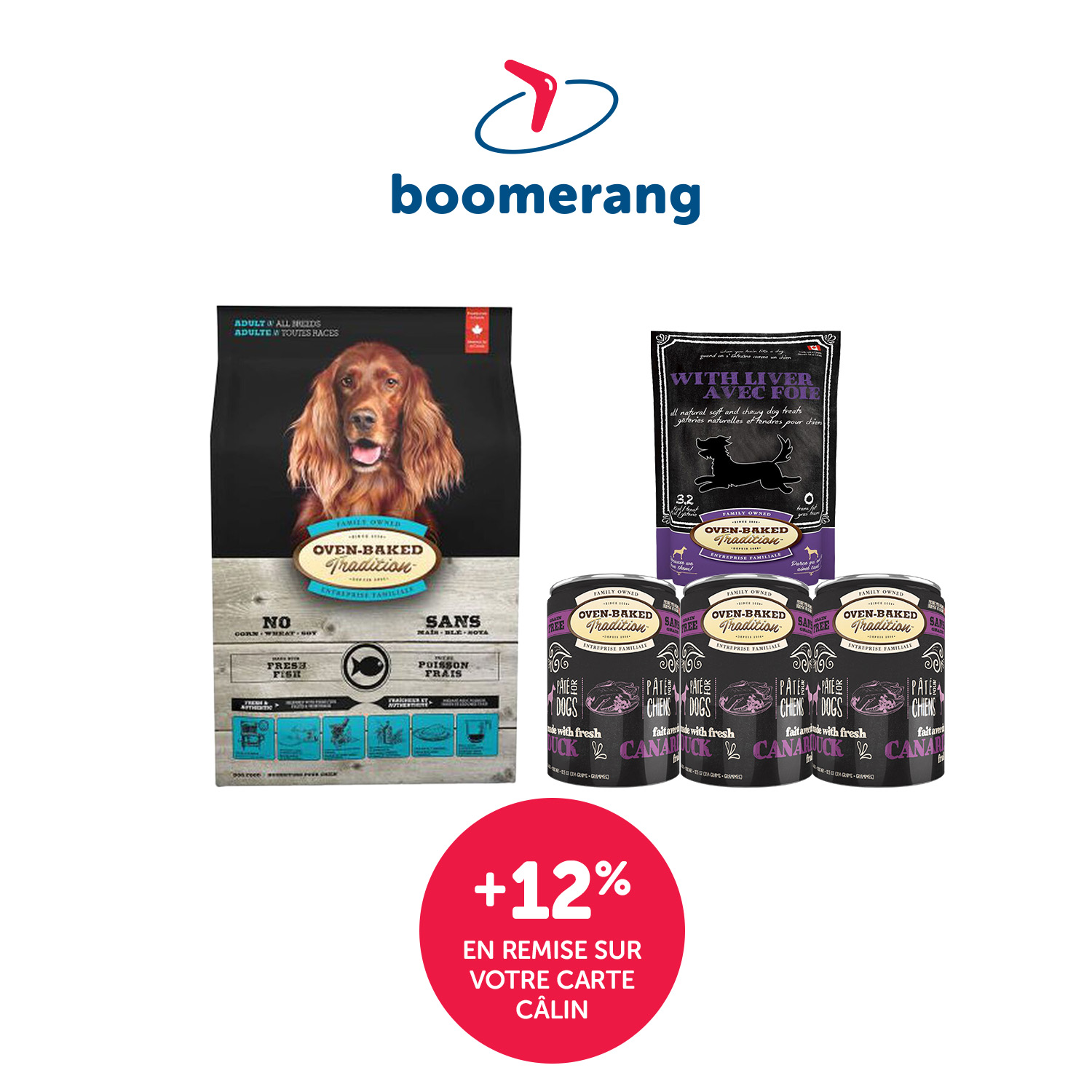 Oven-Baked Small Cuddle Bundle for Dogs Oven-Baked Tradition | Mondou