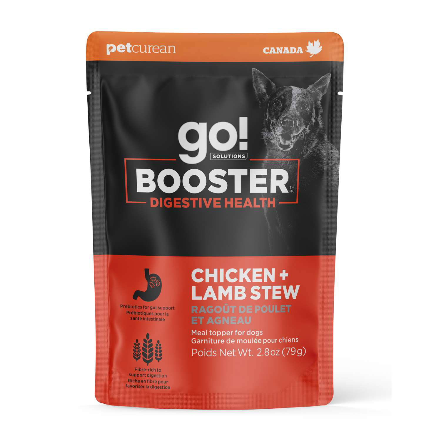 Booster Digestive Health Chicken and Lamb Stew Meal Topper for Dogs, 79 ...