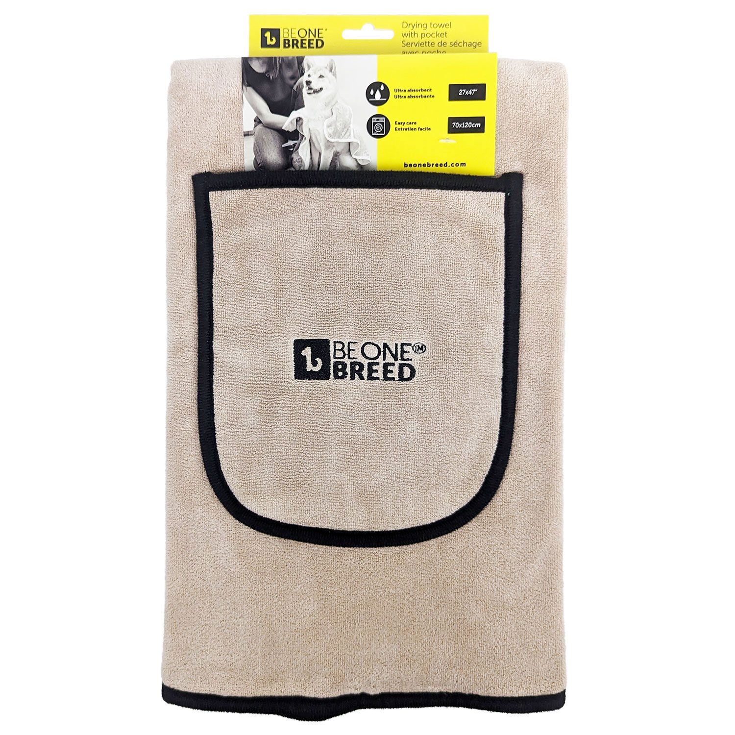 Drying Towel with Pocket BeOneBreed | Mondou