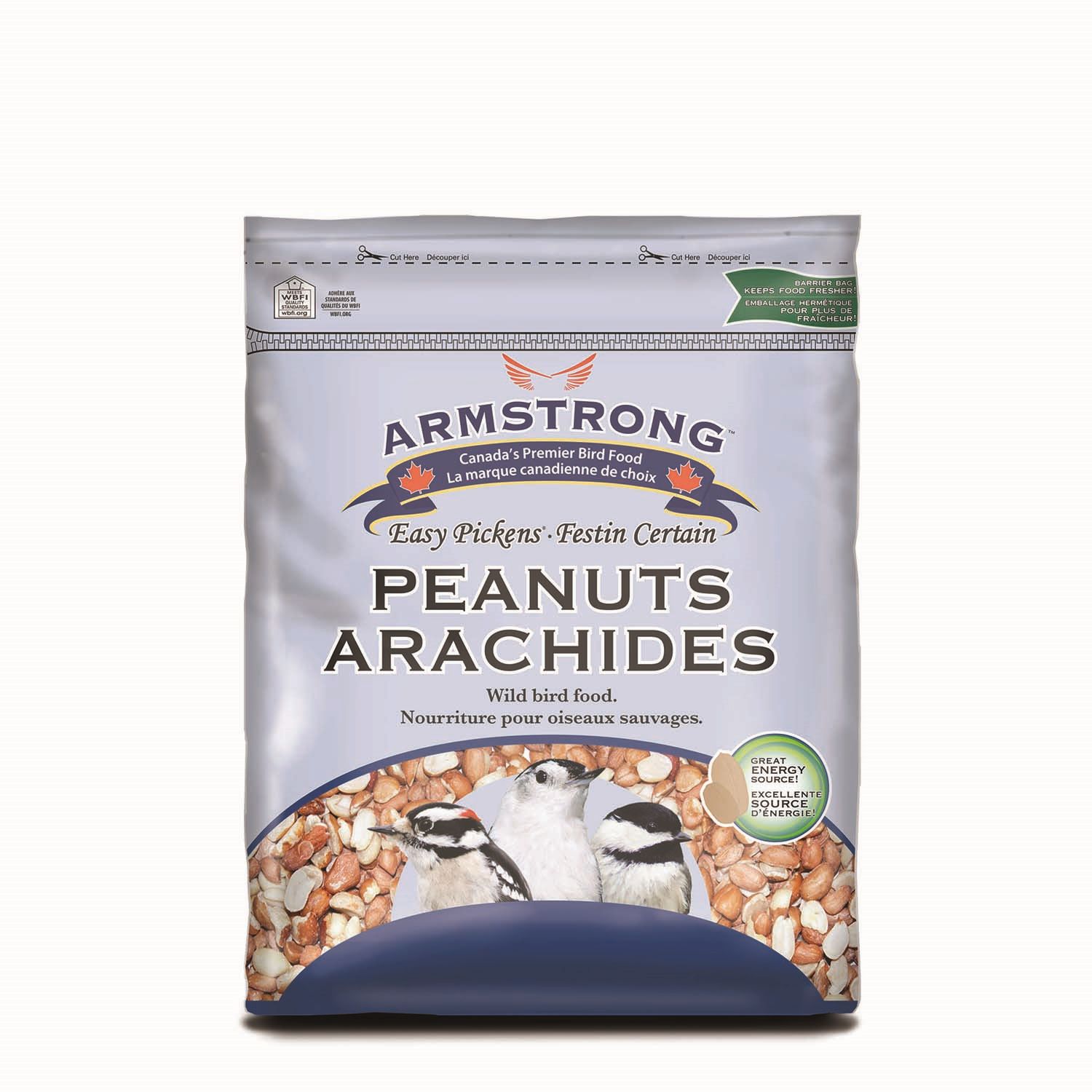 Easy Pickens bird food, peanut halves Armstrong | Mondou