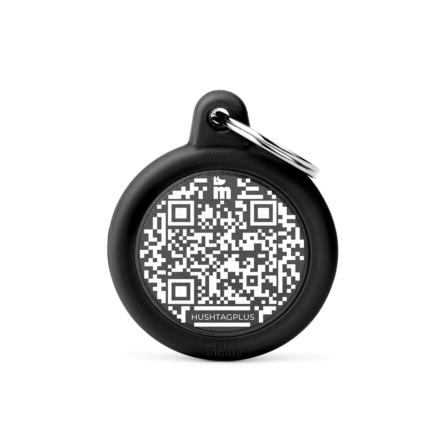 Hushtag Plus with QR Code ID Tag My family | Mondou