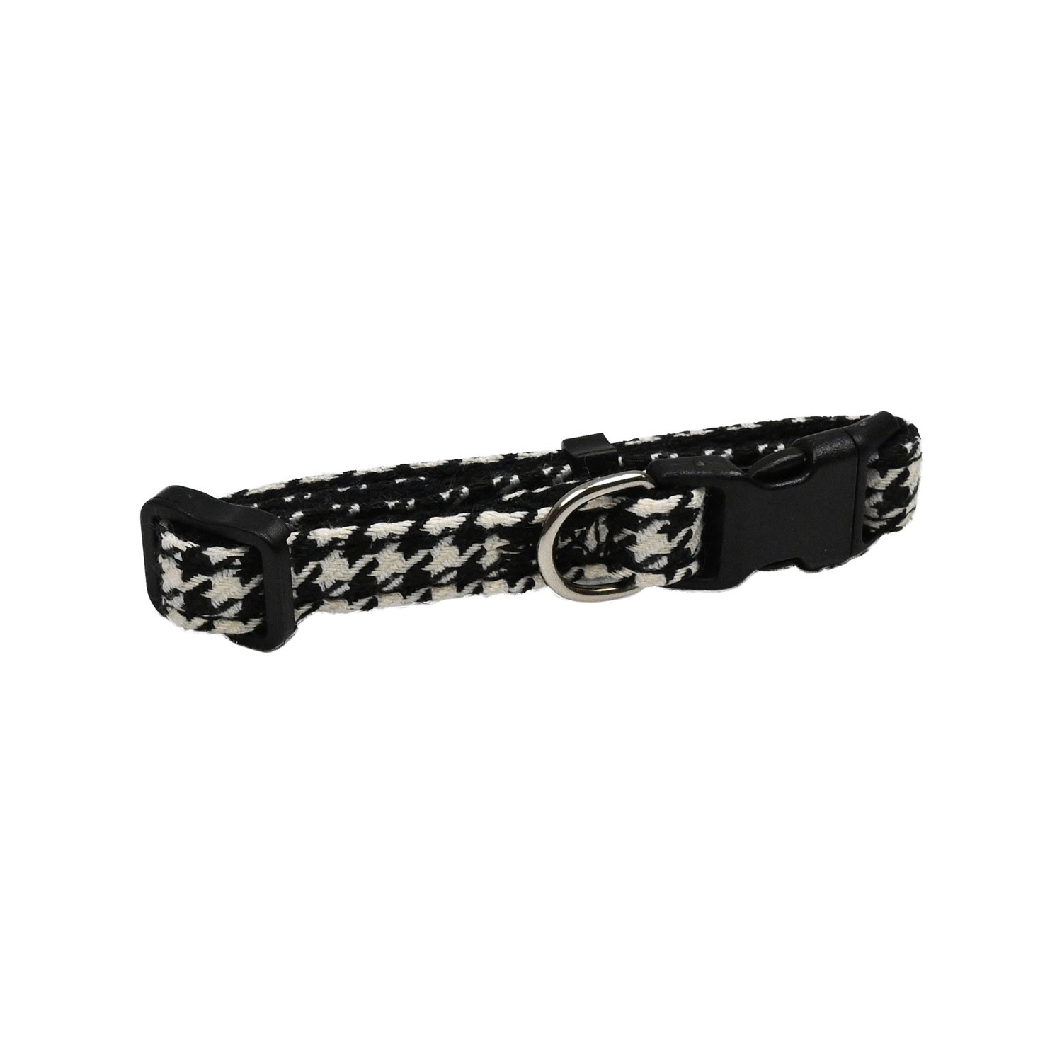 Mini collier nylon pour chiens, pied de poule