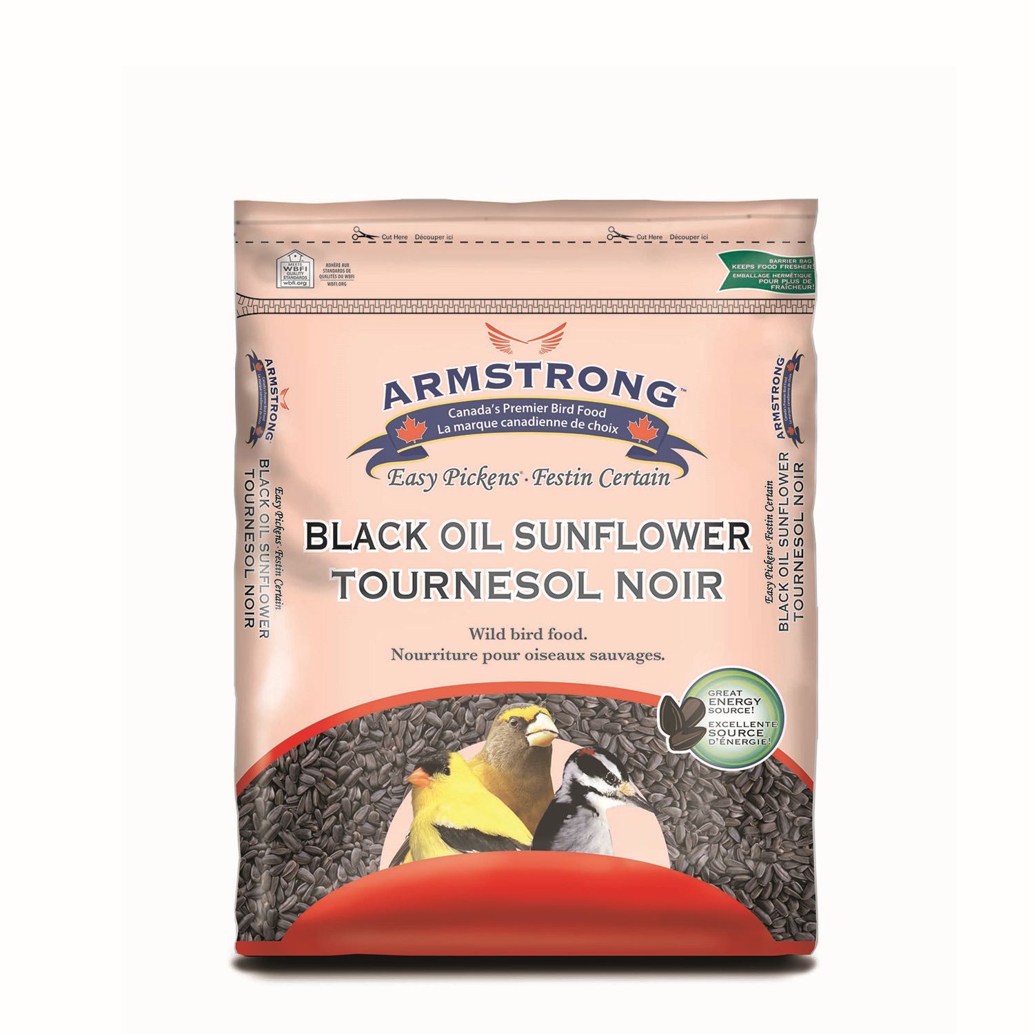 Easy Pickens bird food, black oil sunflower Armstrong | Mondou