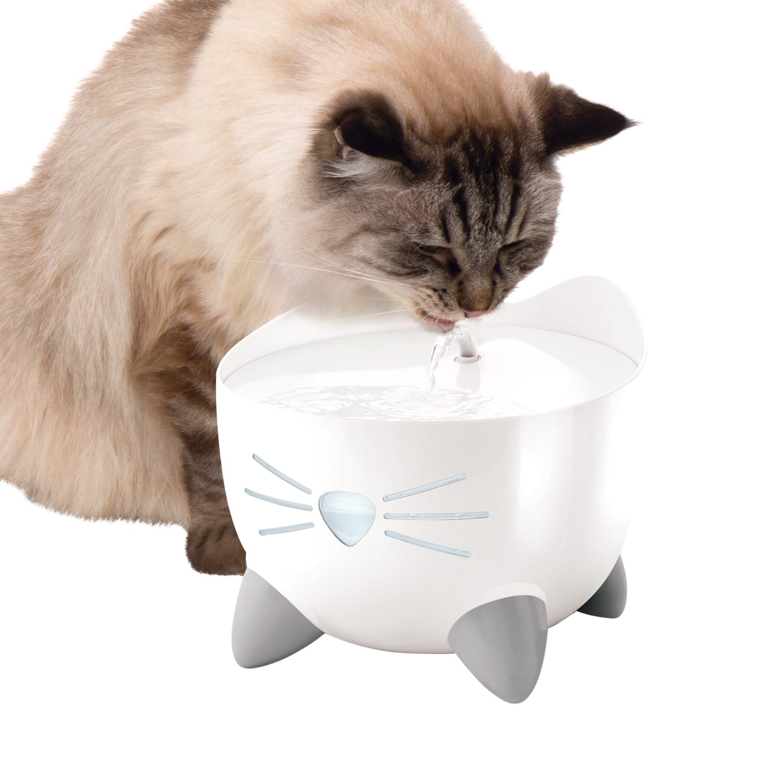 White PIXI Cat Fountain Catit | Mondou