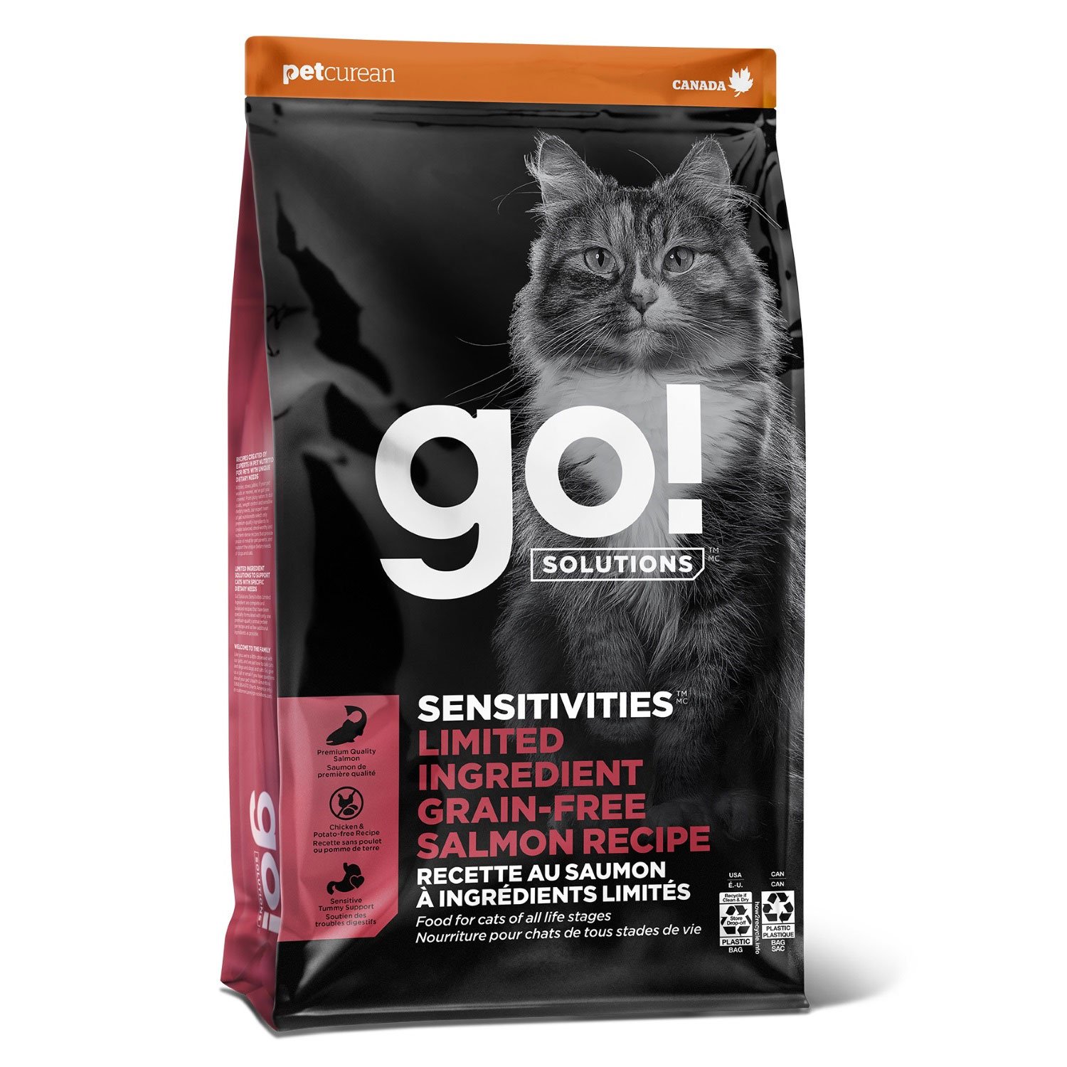 Sensitivities Limited Ingredient Grain Free Salmon Recipe for Cats, 1. ...
