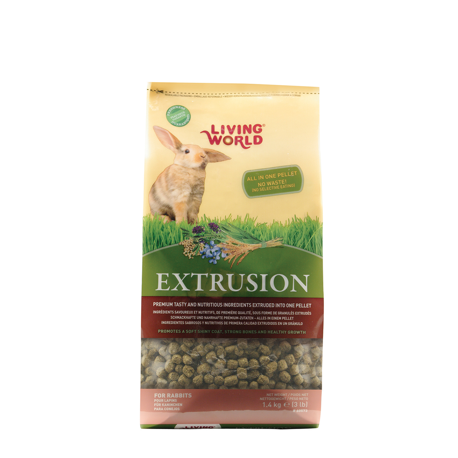 Extrusion diet for rabbits Living World | Mondou
