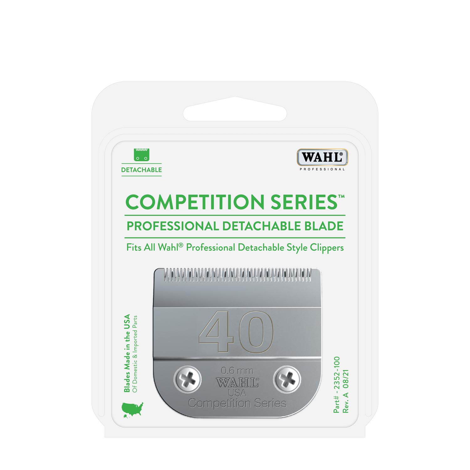 Lame amovible « Competition » n° 40, 0,6 mm